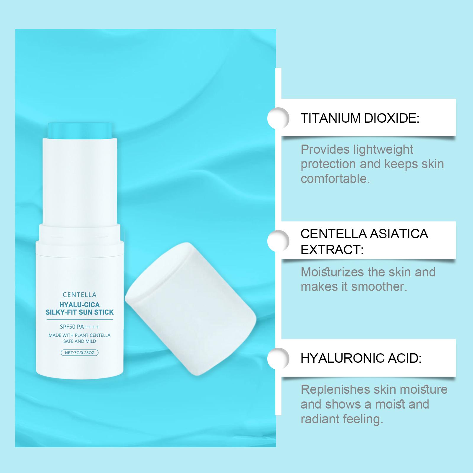 Centella sunscreen stick - Guangzhou Skin Care manufacturer in China ...