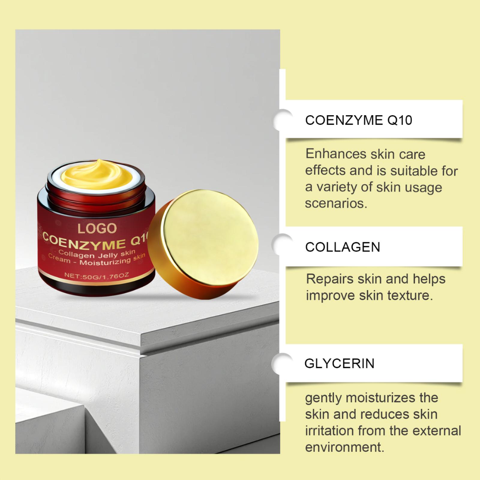 Coenzyme Q10 Collagen Repair Cream - Guangzhou Skin Care manufacturer ...